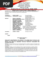 BCPC Awfp 2024 | PDF | Child Care | Nutrition