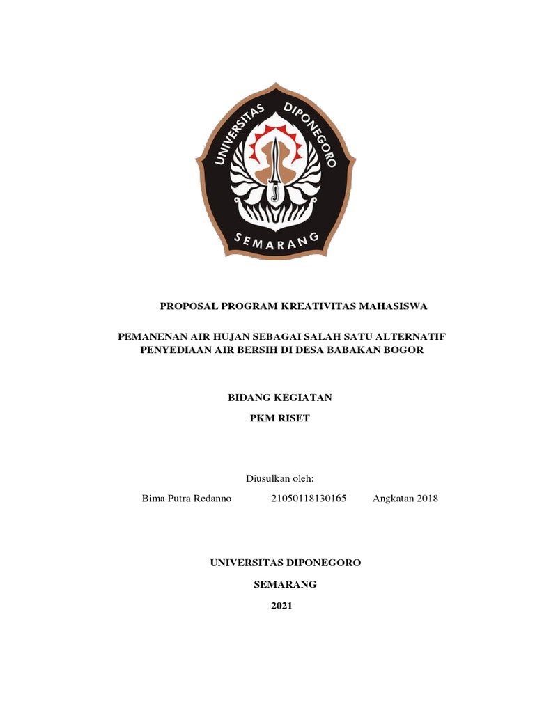 Tugas Laporan PKM Bima Putra R | PDF