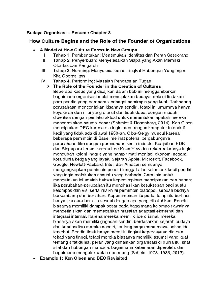 BO - Resume Chapter 8 | PDF | Karier & Perkembangan | Bisnis