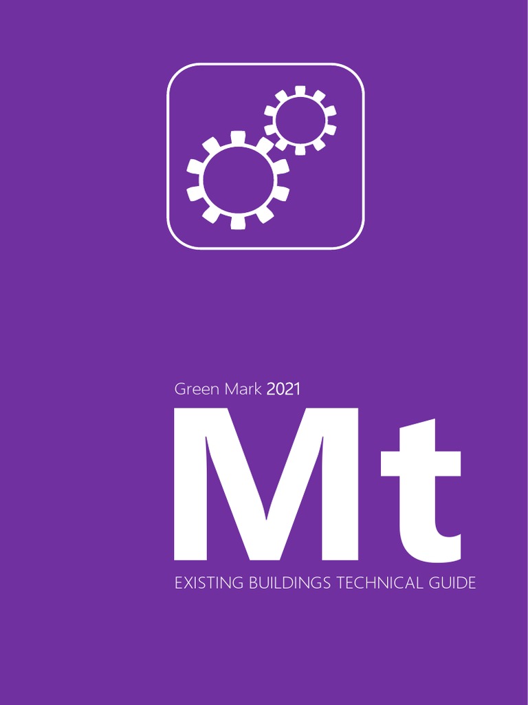 Green Mark 2021 Maintainability Technical Guide For Existing Building ...