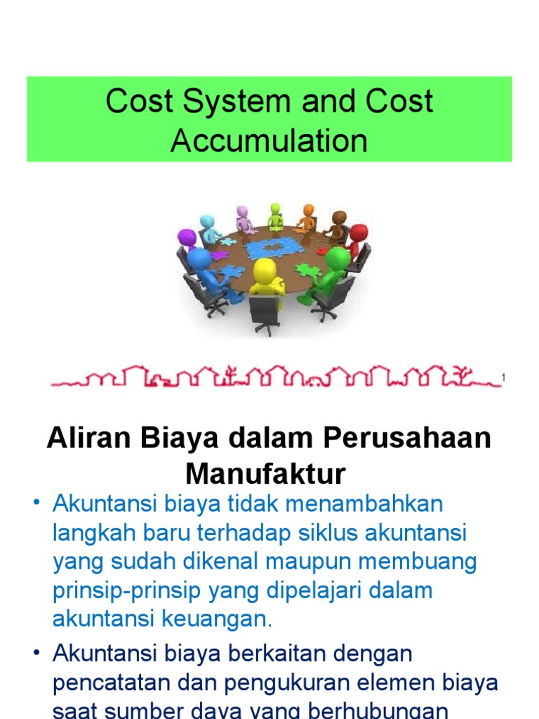 Sistem Akuntansi Biaya Manufaktur | PDF