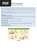 SAP PP-MRP Type VB | PDF | Computing