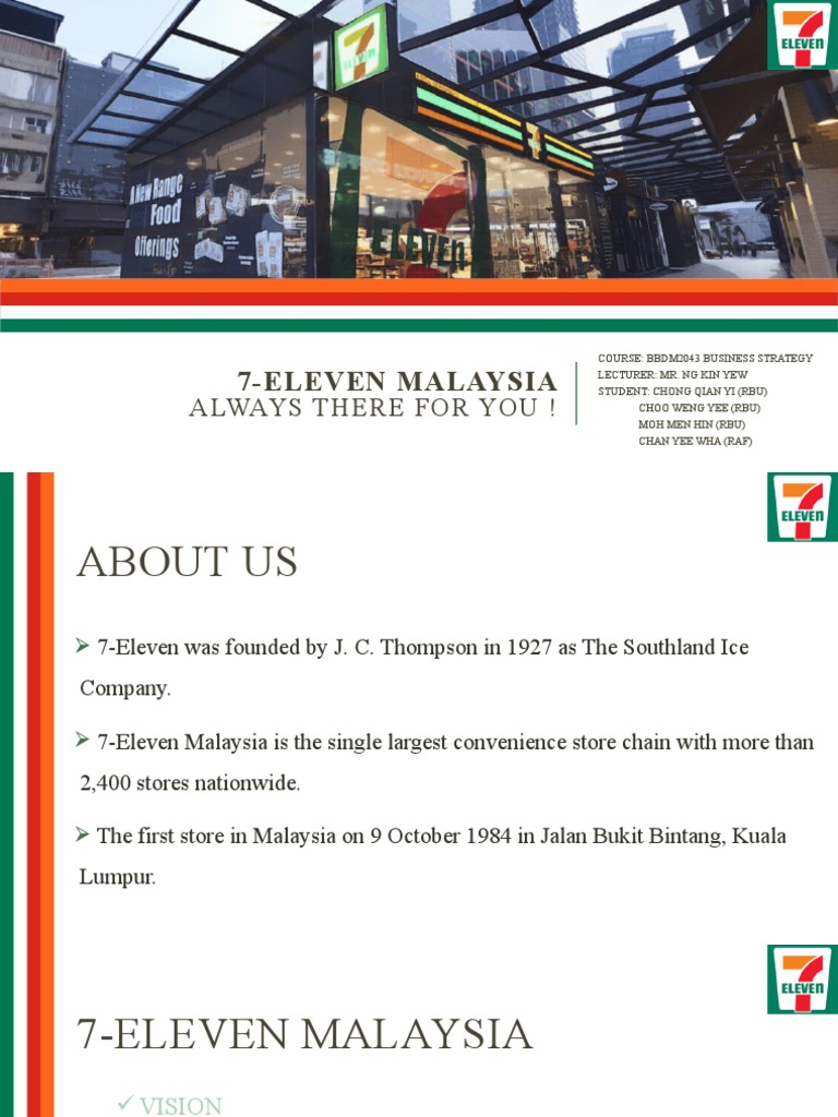 7-Eleven Malaysia | PDF | Convenience Store | Economies