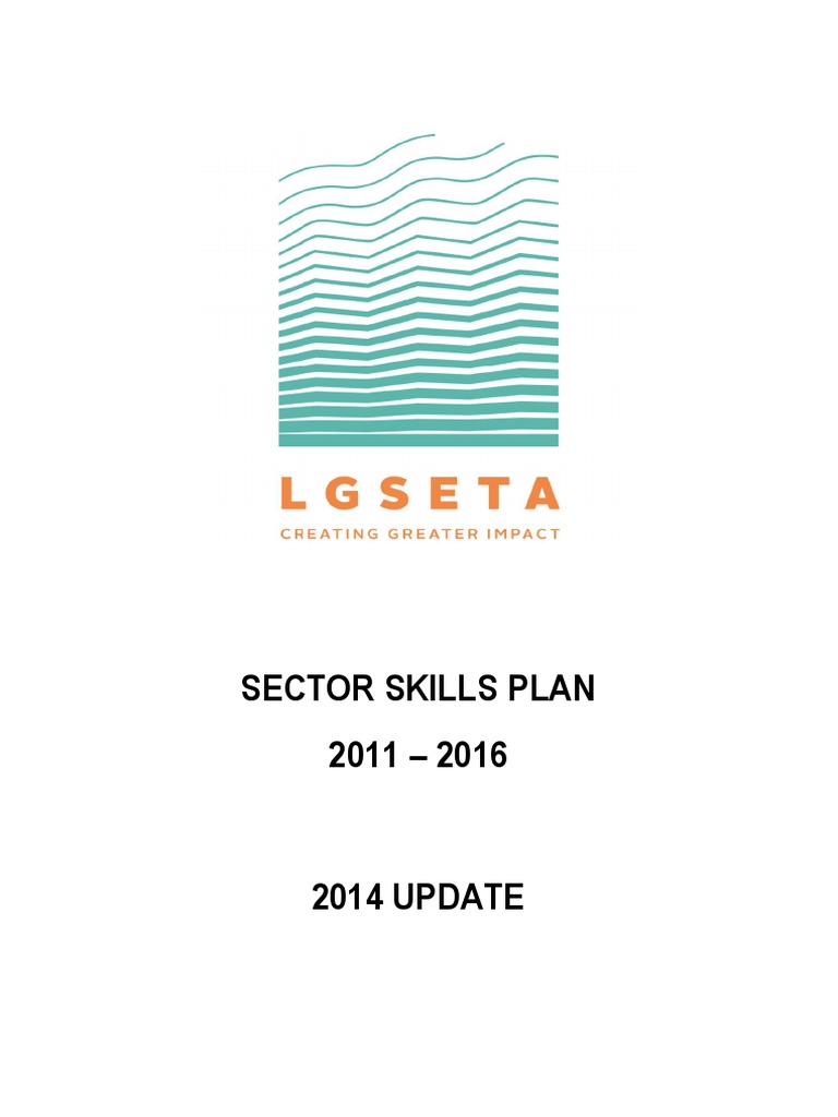 LGSETA SSP - 30sep2014 | PDF | Employment | Turnover (Employment)