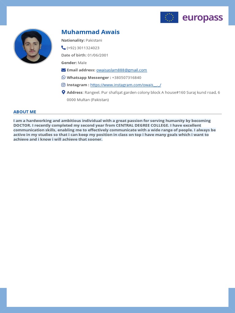 Muhammad Awais | PDF