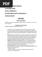 Fire Drill & Evacuation Procedures Guide | PDF | Firefighting ...