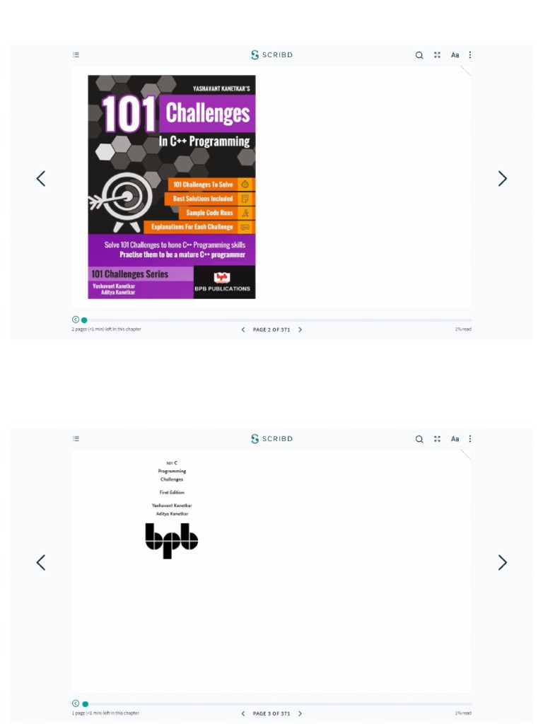 101 CHALLENGES in C PROGRAMMING by Yashavant KanetkarAditya Kanetkar | PDF