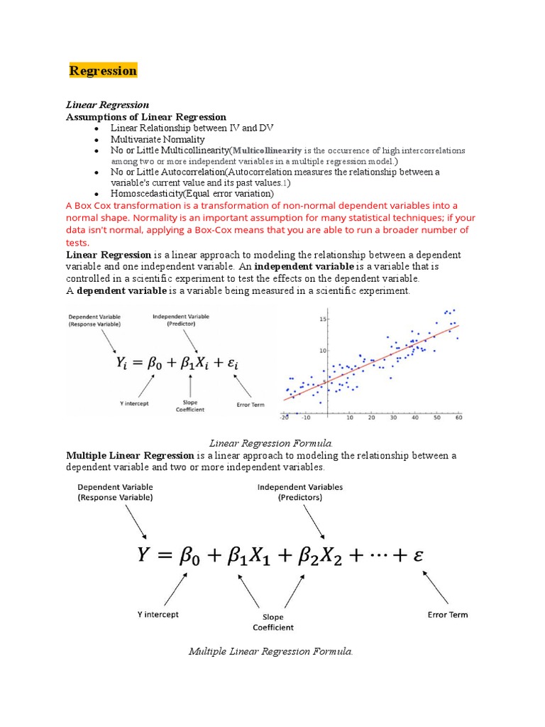 Linear - Regression & Evaluation Metrics | PDF | Regression Analysis | Coefficient Of Determination