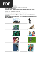 Real or Make-Believe Practice Worksheets No. 1-4 by Jenrap | PDF