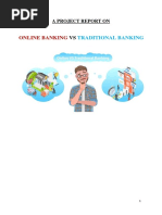 Online Banking Project Work | PDF | Online Banking | Banks & Banking