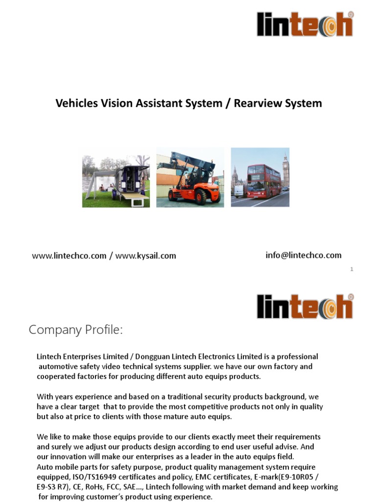 Automotive Safety Solutions | PDF | Camera | Computer Monitor