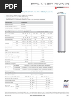 Jaybeam Quad Band Antenna Overview | PDF | Decibel | Antenna (Radio)