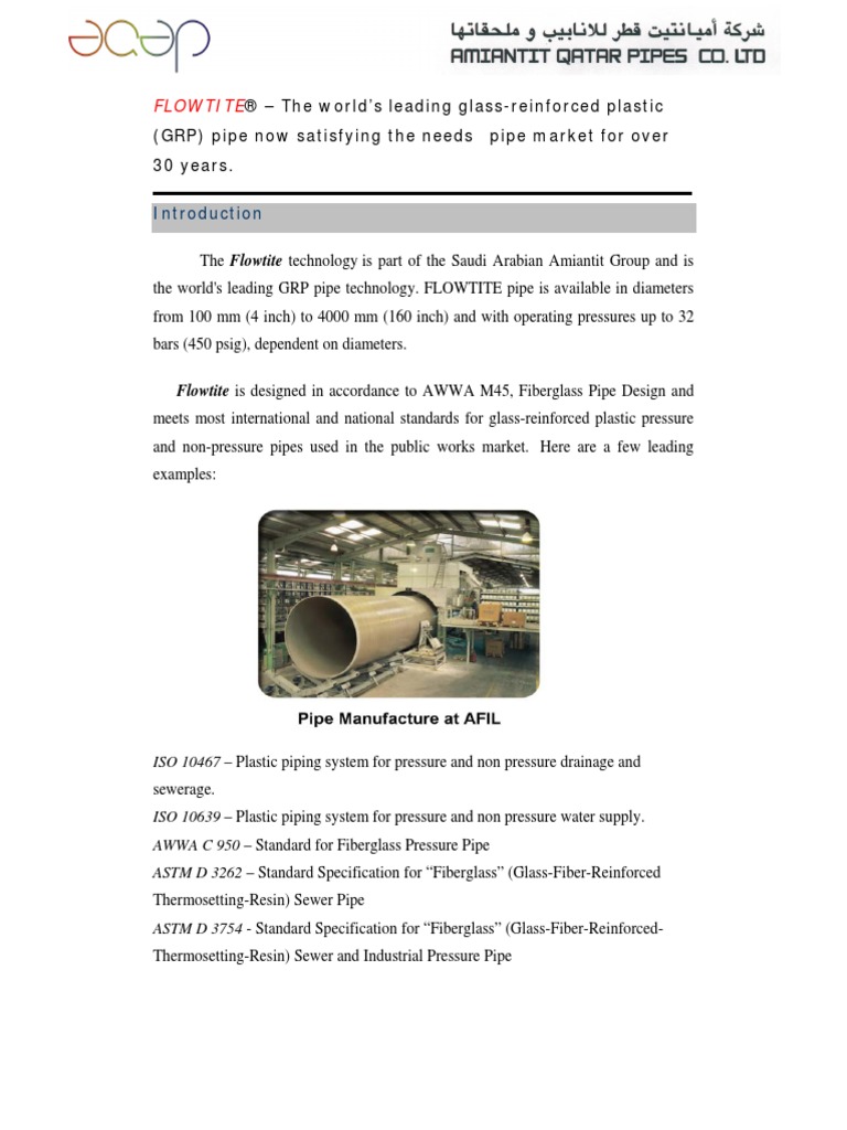 GRP Amiantit | PDF