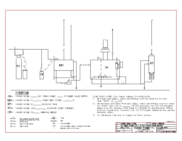 Boiler Installation Drawing - 5 | PDF