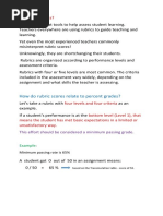 MDX 20-Point Grading Scale Guide | PDF | Academia