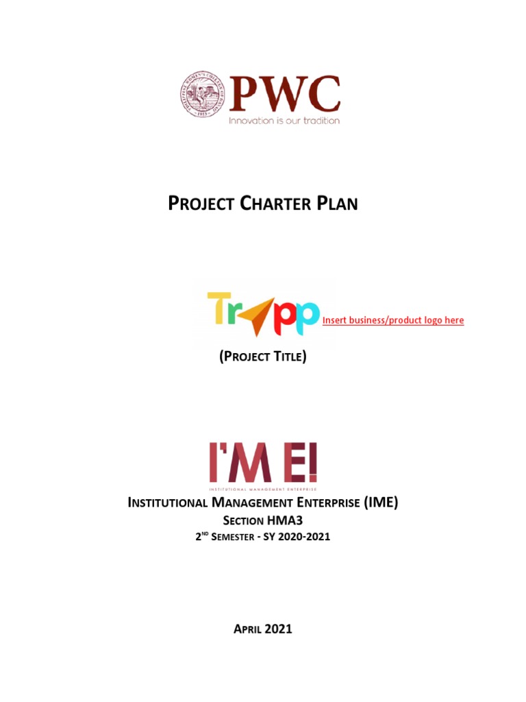 Project Charter Template | PDF | Security | Computer Security