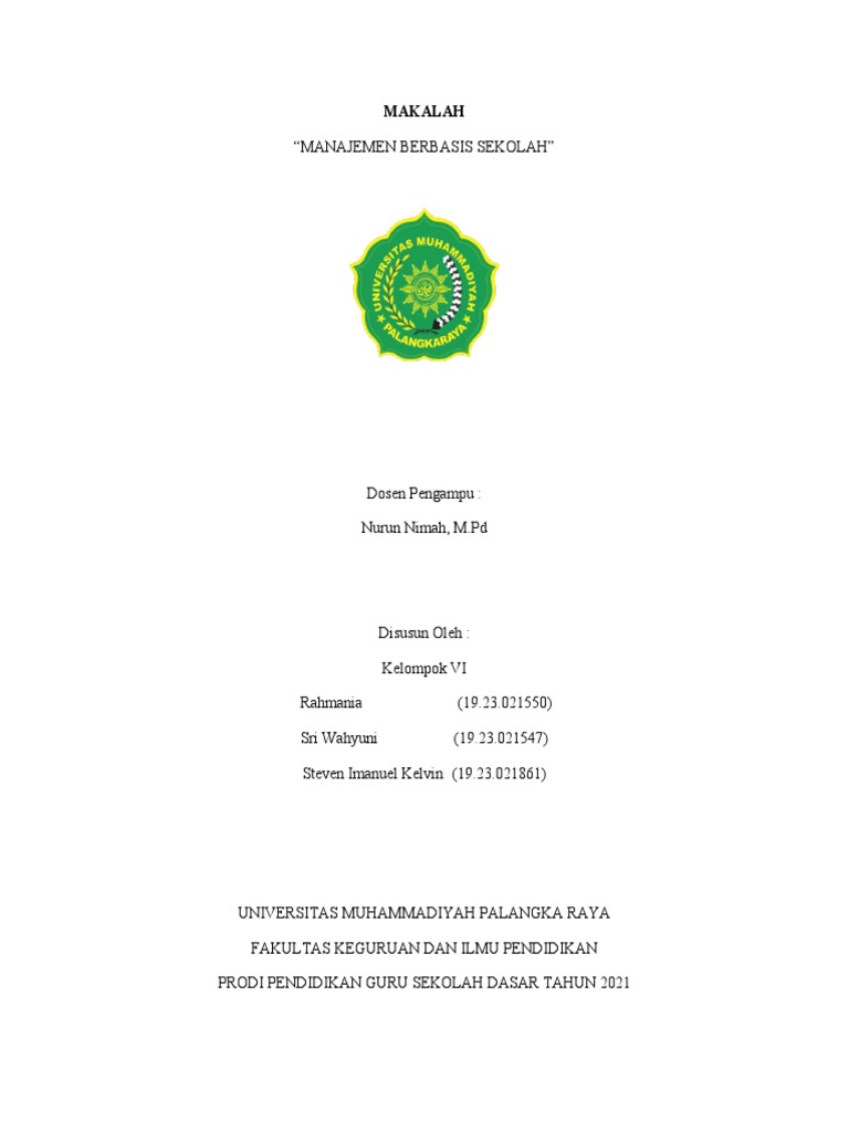 Makalah Kel 6 MMT | PDF