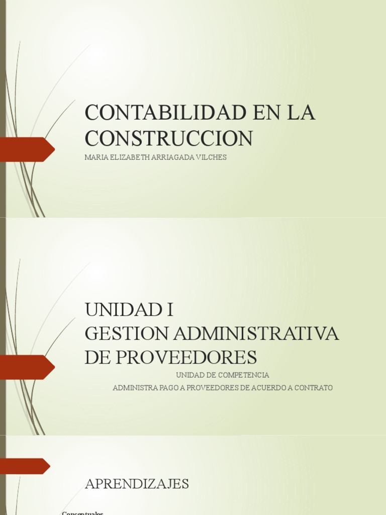 Contabilidad en La Construccion | PDF | Contabilidad | Presupuesto