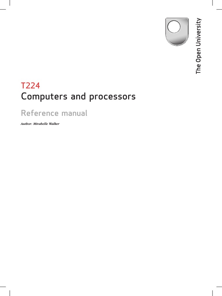 Computers and Processors: Reference Manual | PDF | Pointer (Computer ...