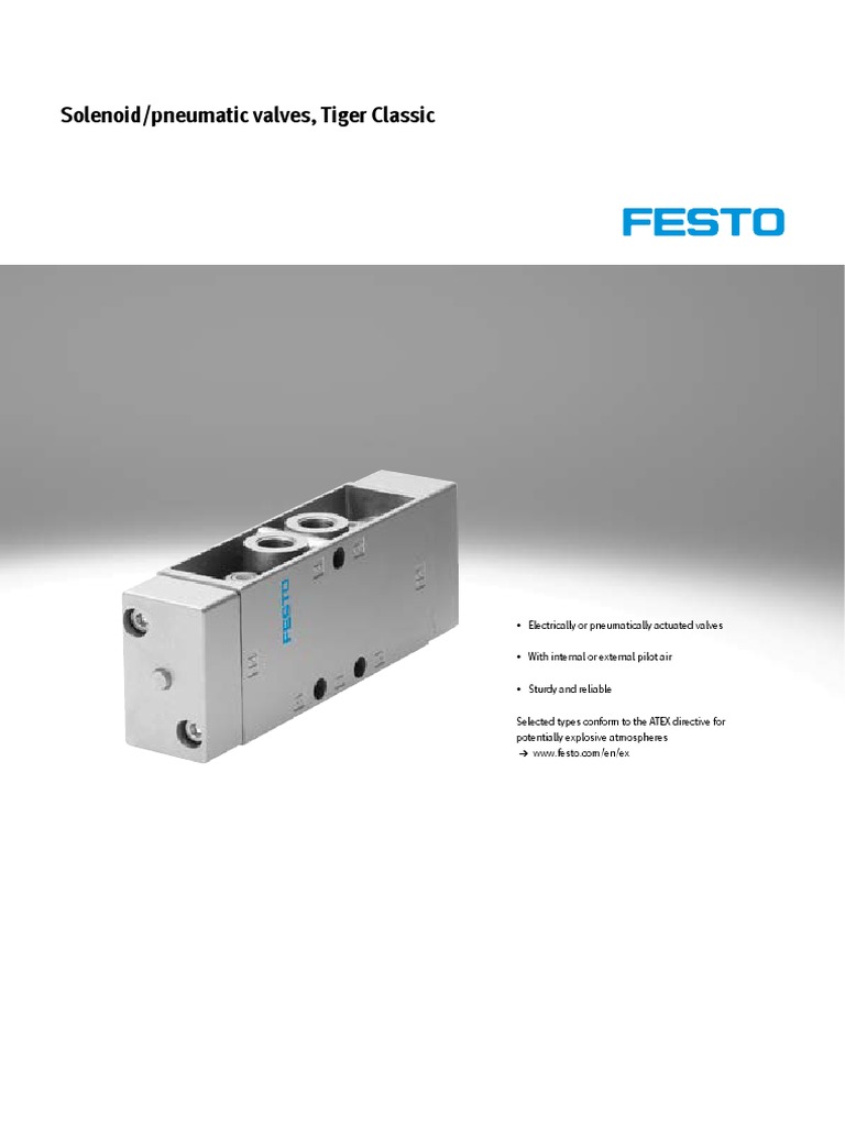 Catalogo Festo | PDF | Valve | Machines