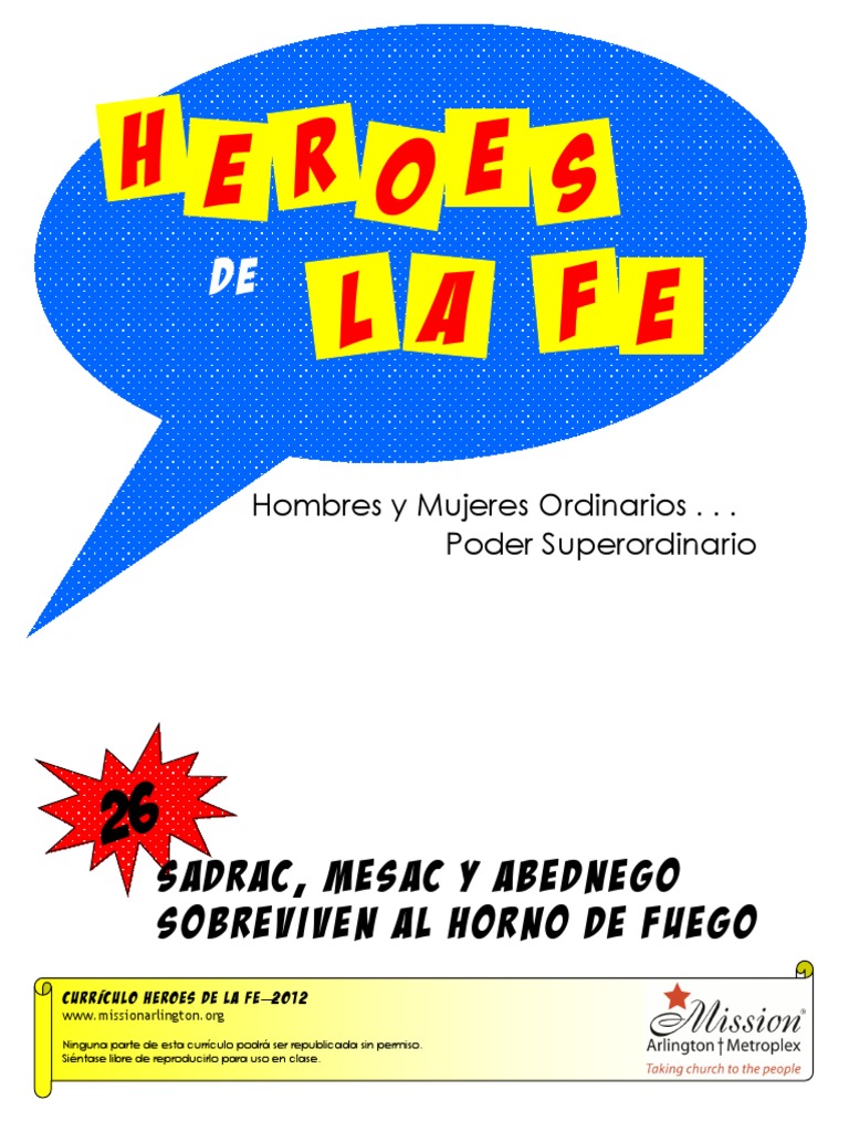 Sadrac, Mesac y Abednego: Fe en el fuego | PDF | Nabucodonosor Ii ...