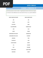 Fórmulas Excel: Inglês-Português | PDF | Desvio padrão | Variação