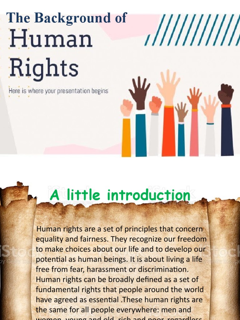 The Background of Human Rights | PDF | Magna Carta | Parliament