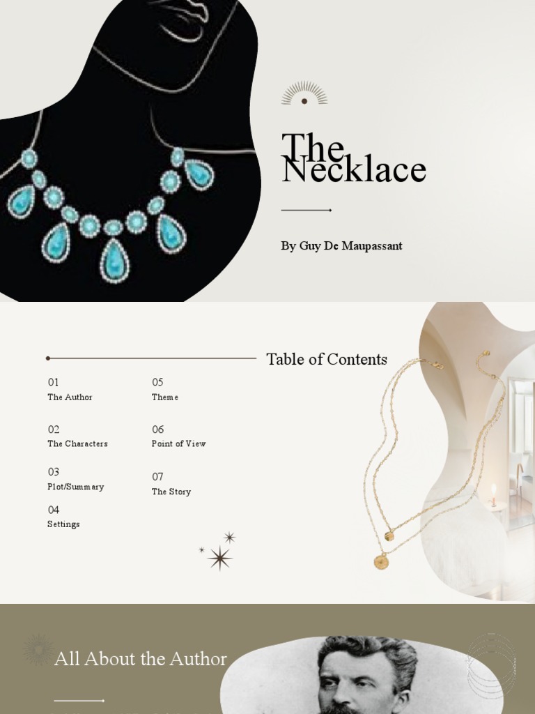 Necklace: by Guy de Maupassant | PDF | Guy De Maupassant