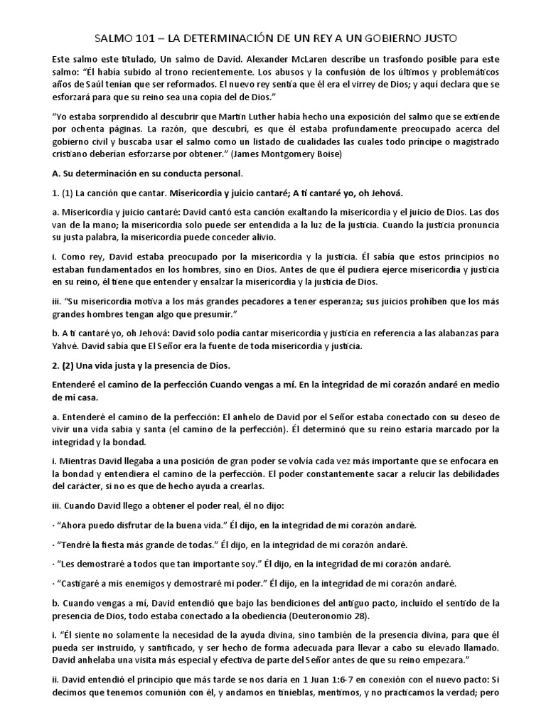 Salmo 101 | PDF
