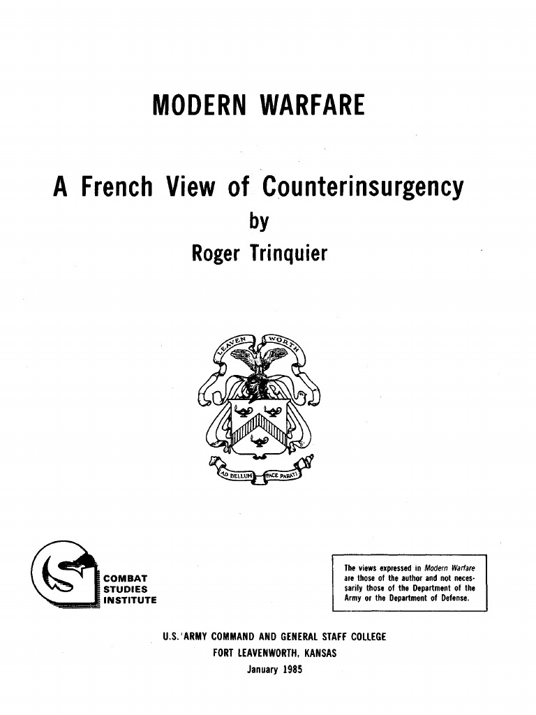 La Guerre Moderne Eng Colonel Trinquier - Clan9 | PDF | Charles De ...