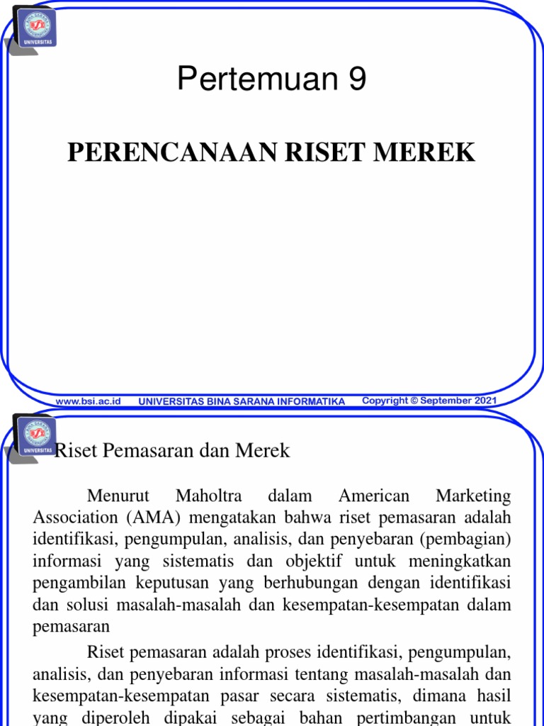 Riset Merek dan Ekuitas Merek | PDF | Karier & Perkembangan | Bisnis