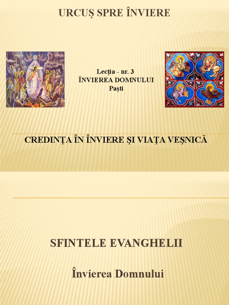 Urcuș Spre Înviere | PDF