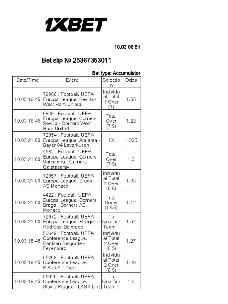 Bet Slip 25367353011 | PDF | Premier League Clubs | Association ...