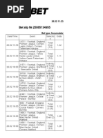 Mercury Mega Fixtures for Today | PDF | Arab World | Association Football
