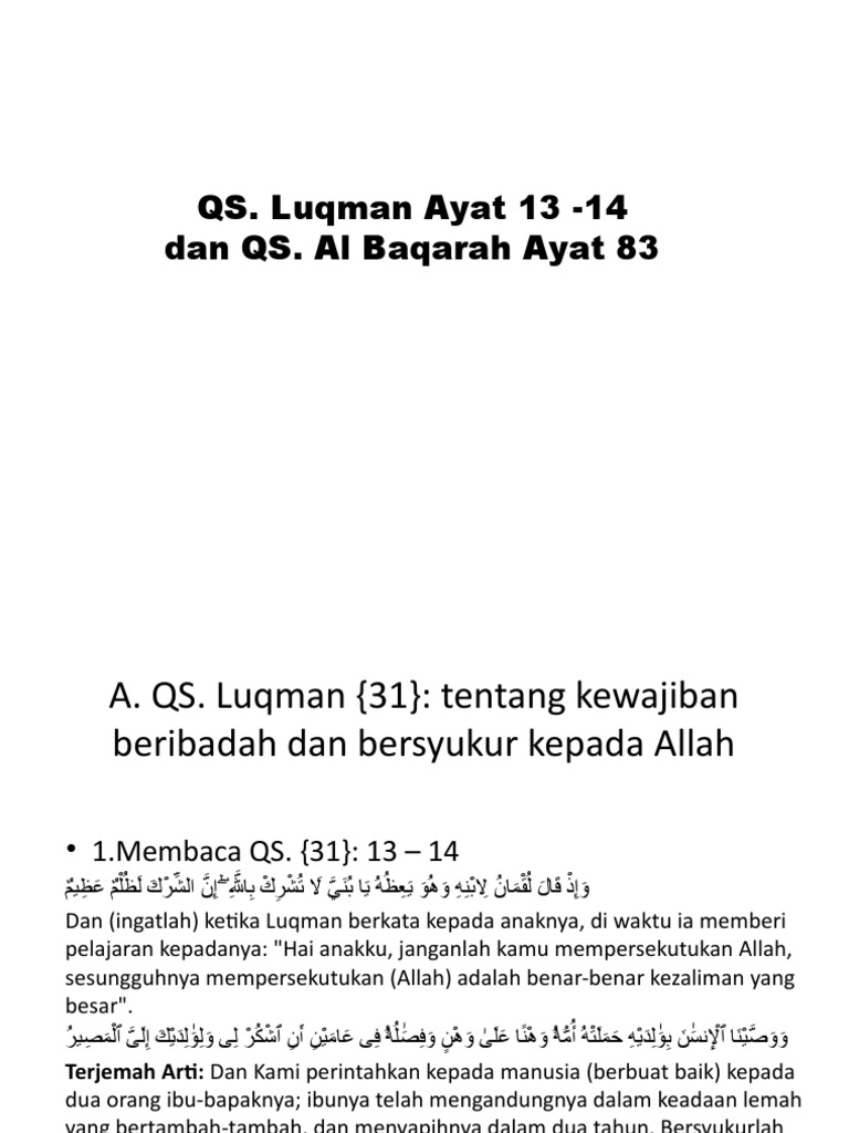 Moral dan Kewajiban dalam Al-Qur'an | PDF