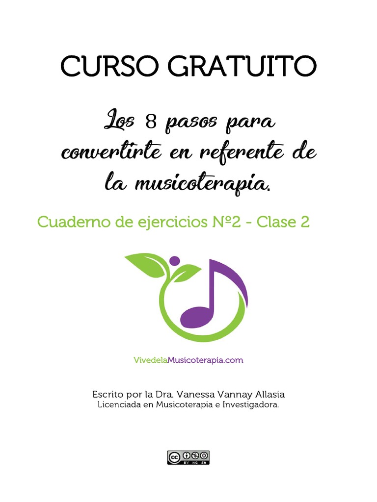 Cuaderno de Ejercicios Clase2 | PDF | Cognición