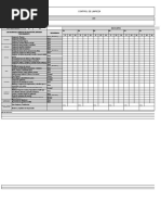 Check List de Baños de Limpieza | PDF