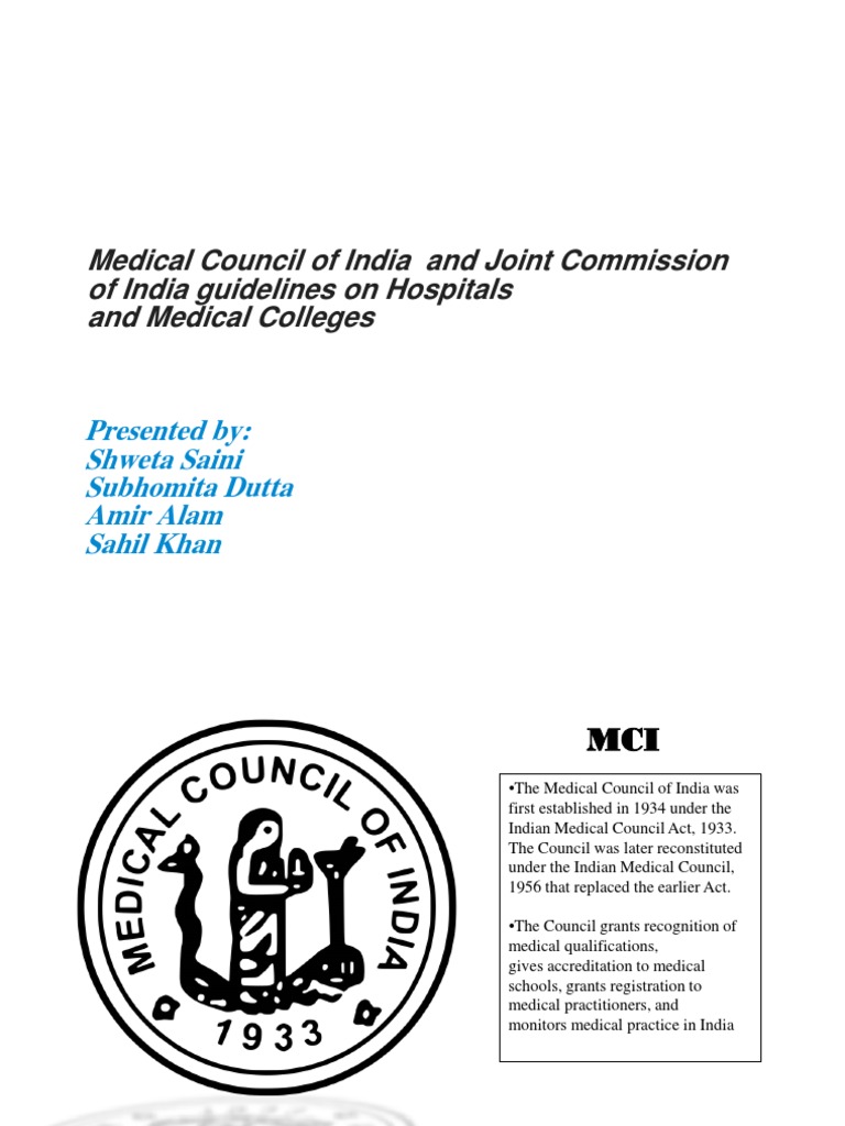 MCI - JCI Guidelines | Download Free PDF | Joint Commission | Health Care