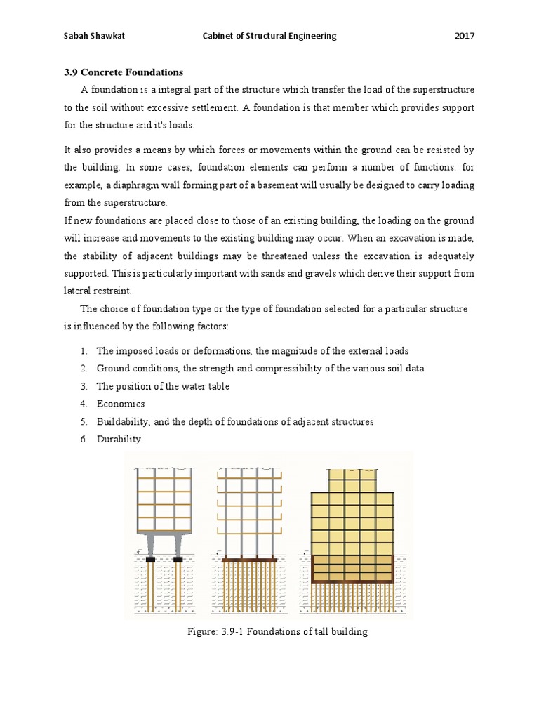 Concrete Foundations 59ccc9e8e7cb9 | PDF | Deep Foundation | Foundation ...