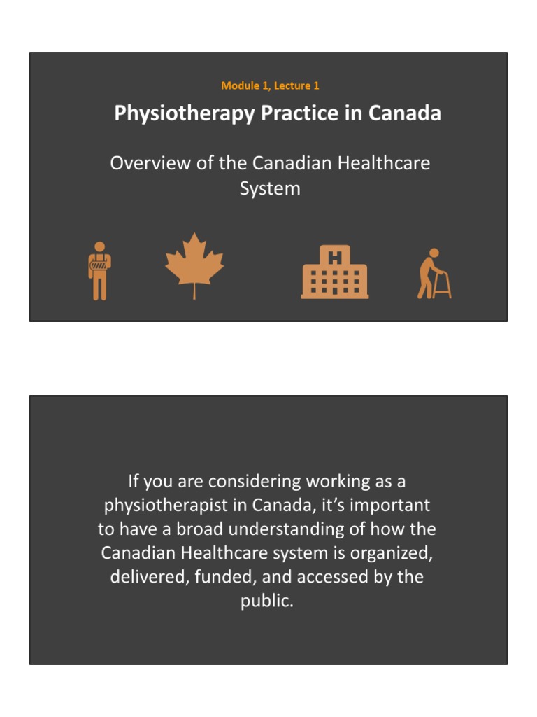 Overview of The Canadian Health Care System | PDF | Social Programs ...