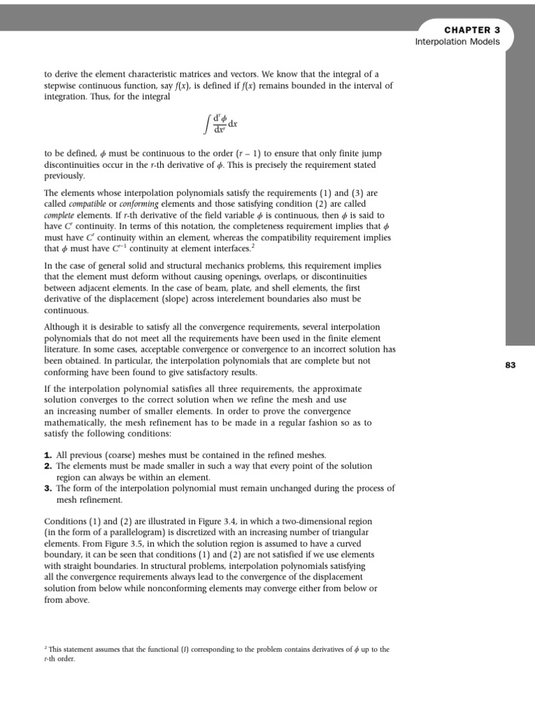 Interpolation Models | PDF | Finite Element Method | Polynomial