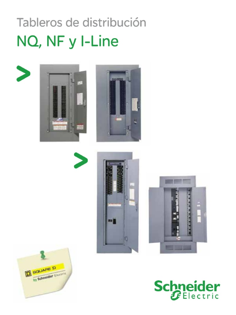 Tableros de Distribución. NQ, NF y I-Line - PDF Descargar Libre | PDF