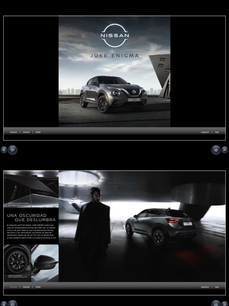 Nissan JUKE ENIGMA: Diseño y Estilo Elegante | PDF | Reciclaje ...