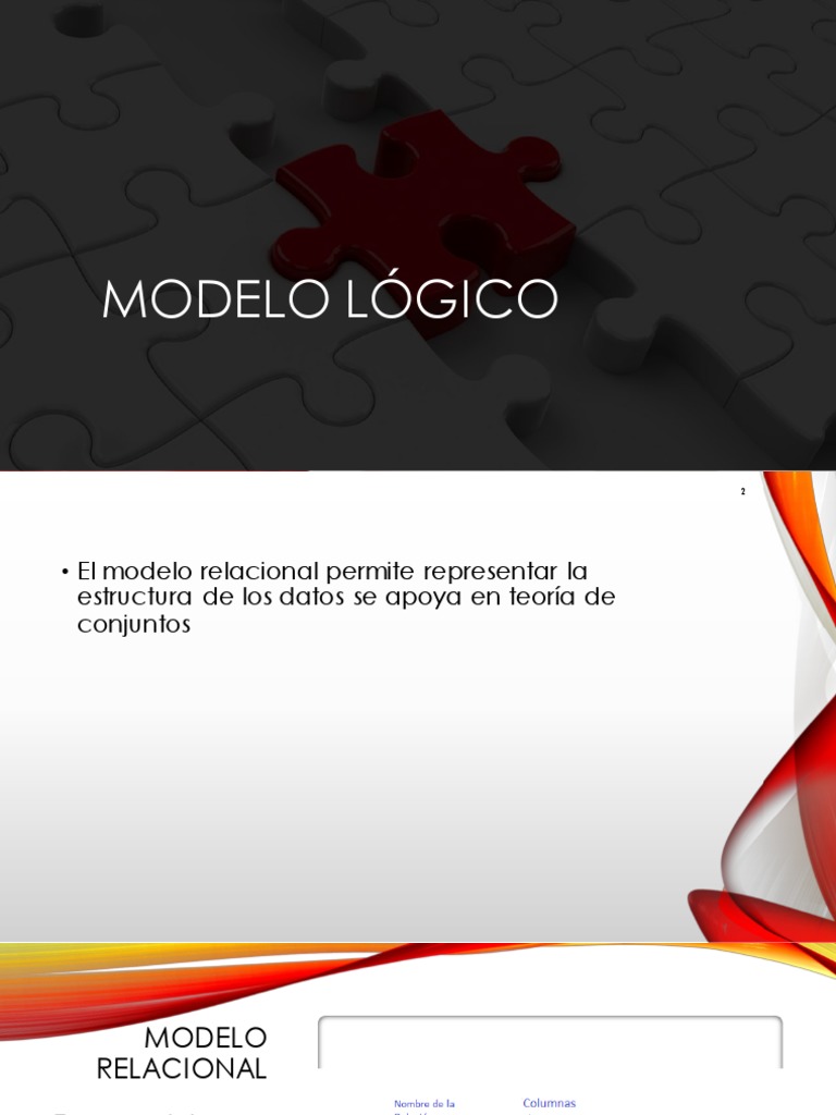 Modelo Logico Bases de Datos | PDF | Base de datos relacional | Bases ...