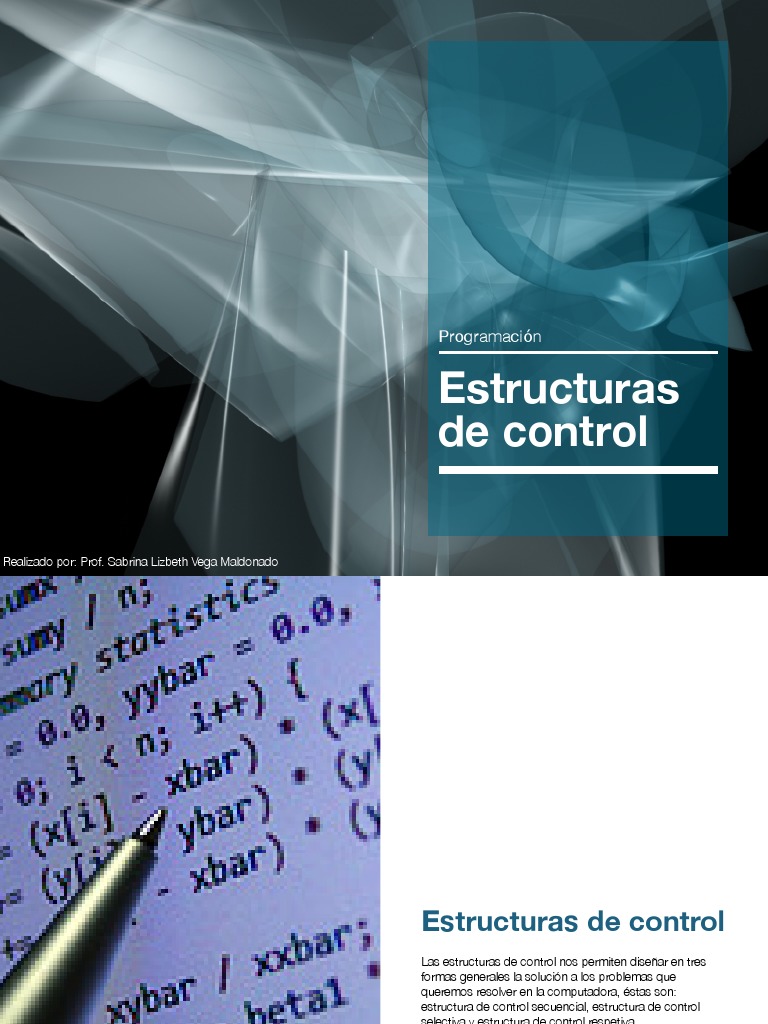 Estructuras de Control | PDF | Algoritmos | Flujo de control