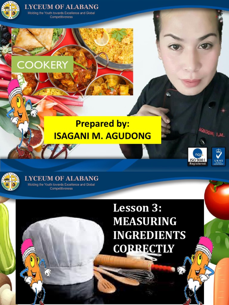 Correct Ingredient Measurement Guide | PDF | Tablespoon | Gallon
