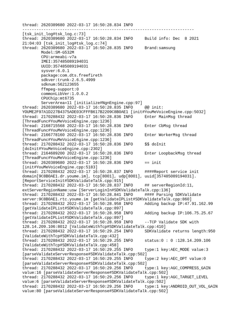 Ymrtc Loga Aña | PDF | Data Transmission | Computer Data