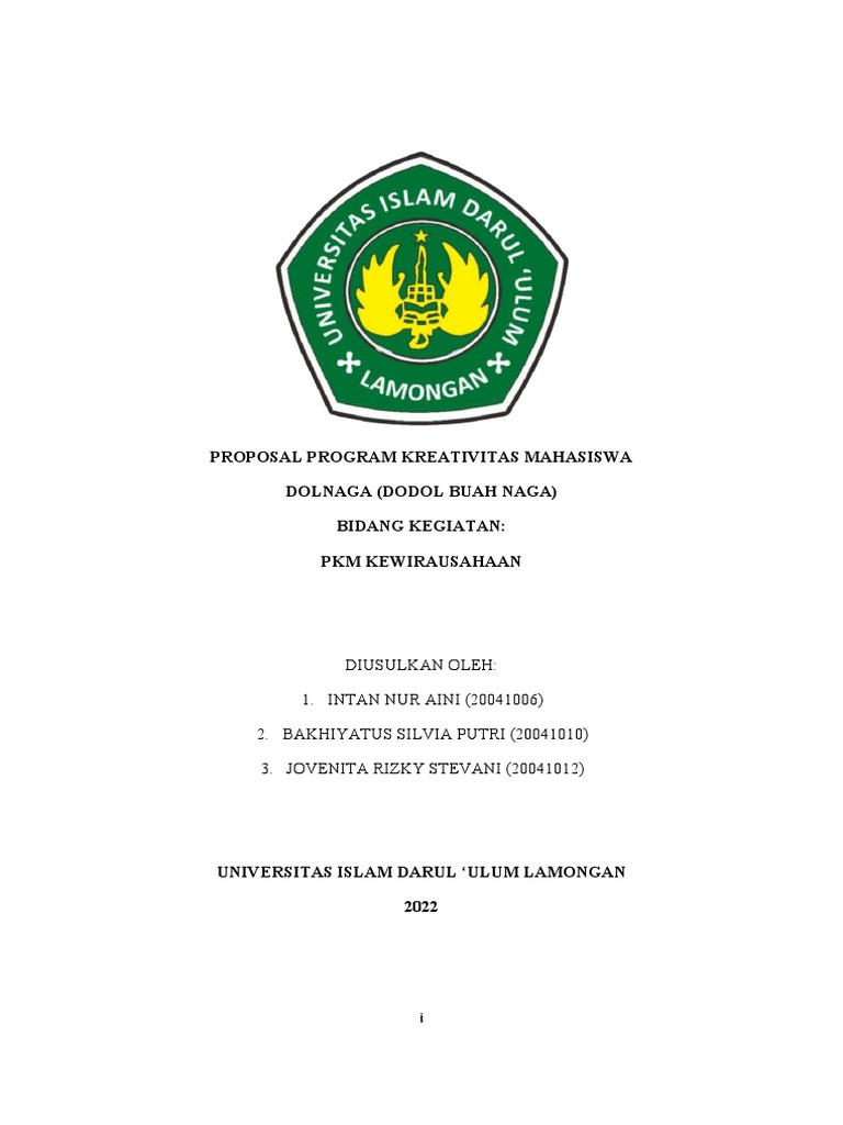 Dodol Buah Naga untuk Mahasiswa | PDF