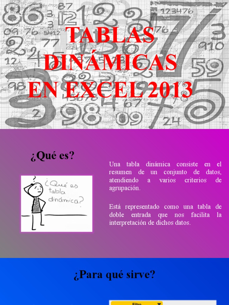 Tablas Dinámicas en Excel | PDF | Microsoft Excel | Informática