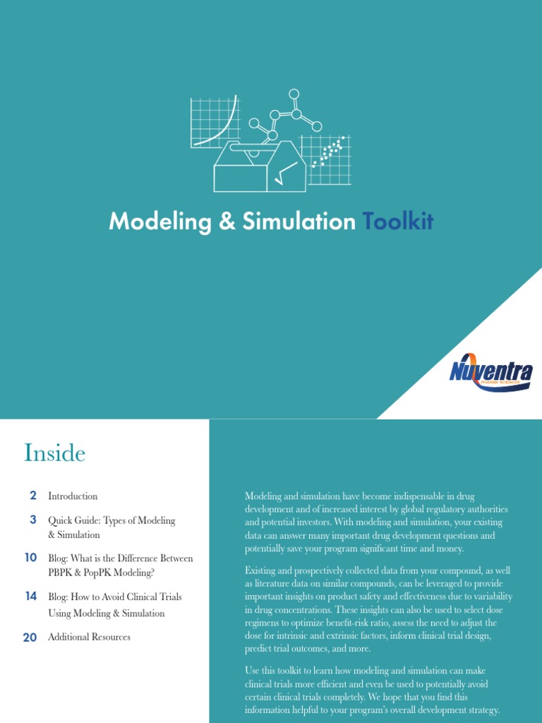 Nuventra Modeling Simulation Toolkit 2020 | PDF | Pharmacokinetics ...
